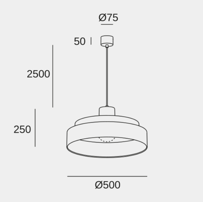 Modular Pendant Lighting - Keops Customisable Pendant - LedsC4
